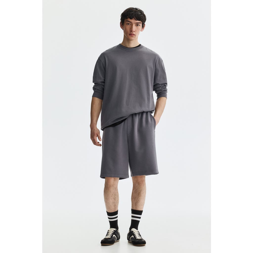 H&M Relaxed Fit Interlock Knee-Length Shorts